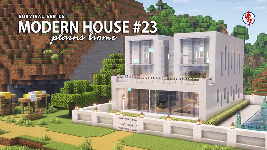 Survival Modern House #23 (Achievements On) Minecraft Map