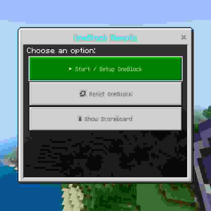 Oneblock GB - Minecraft Bedrock Addons - CurseForge