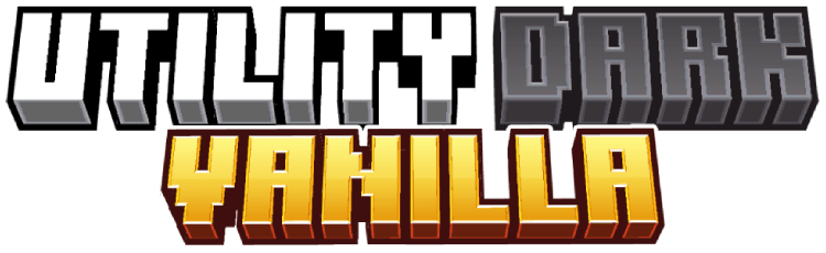 Utility Dark Vanilla Minecraft Texture Pack
