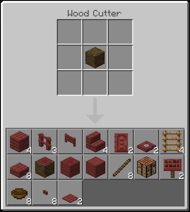 Woodcutter - Minecraft Bedrock Addons - CurseForge