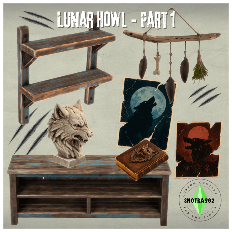 Lunar Howl - Part 1 - The Sims 4 Build / Buy - CurseForge