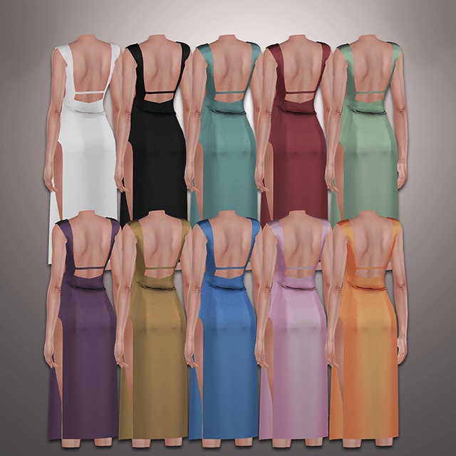 Kaitlyn Dress - The Sims 4 Create a Sim - CurseForge