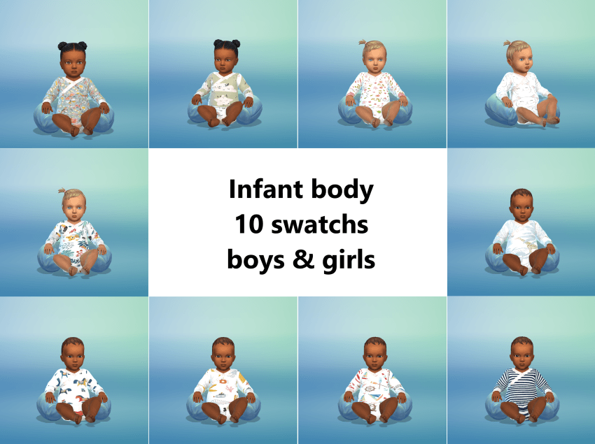 Infant body - The Sims 4 Create a Sim - CurseForge
