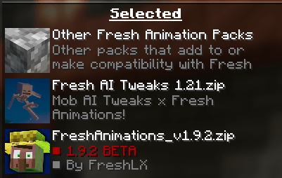 Fresh AI Tweaks - Minecraft Resource Packs - CurseForge