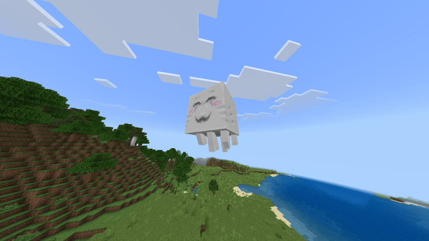 Ghast Fire and Snow - Minecraft Bedrock Texture Packs - CurseForge