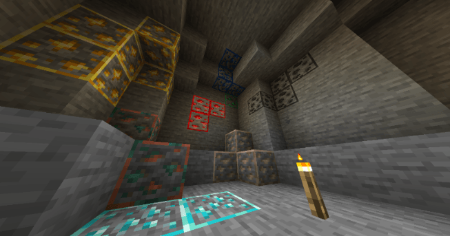 Oxie's Ore Borders - Minecraft Bedrock Texture Packs - CurseForge