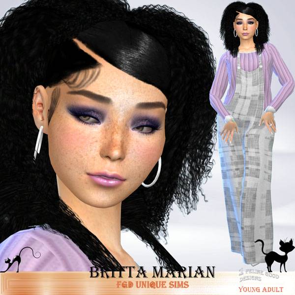 Britta Marian - The Sims 4 Sims / Households - CurseForge