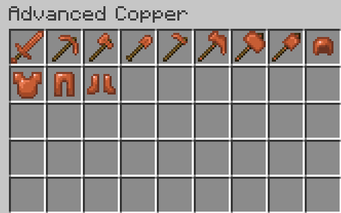 Advanced Copper - Minecraft Mods - CurseForge