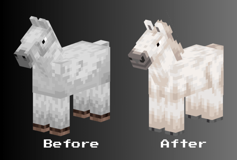 Prettier Horses - Minecraft Resource Packs - CurseForge