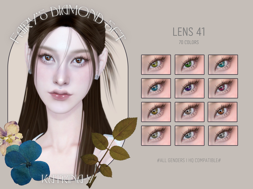 [KAT]Fairy's diamond set_remake - The Sims 4 Create a Sim - CurseForge