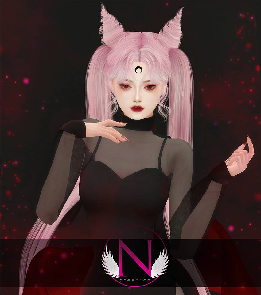 NILYN HAIR SEP182024 BLACK LADY - The Sims 4 Create a Sim - CurseForge