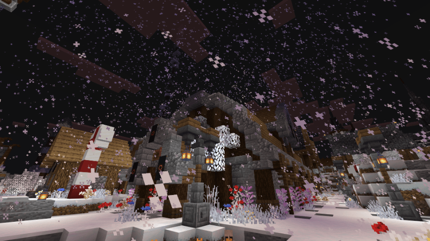 Snow Weather - Minecraft Bedrock Addons - CurseForge