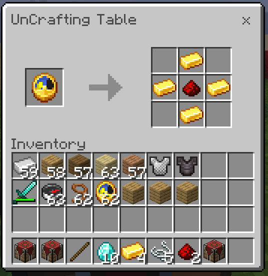 UnCrafting Table - Minecraft Bedrock Addons - CurseForge