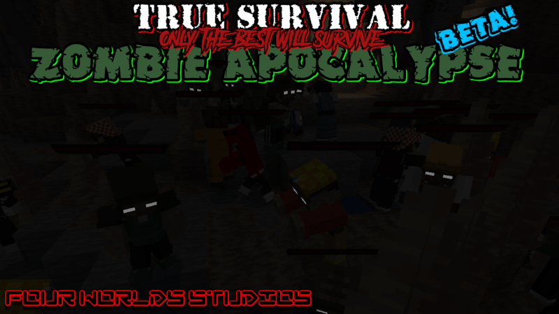 True Survival - Zombie Apocalypse - Minecraft Bedrock Addons - CurseForge