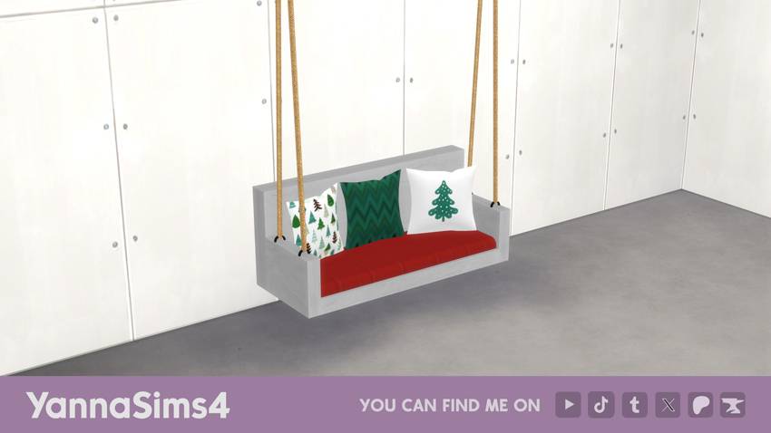 Fall/Winter Porch Swing Set - The Sims 4 Build / Buy - CurseForge