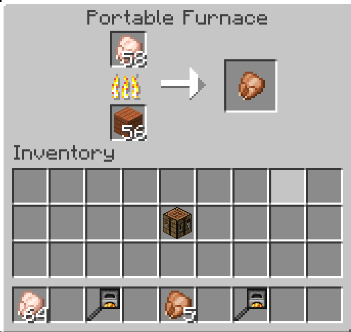 Portable Furnace - Minecraft Mods - CurseForge
