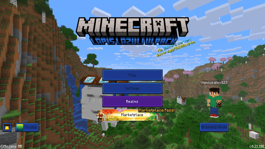 Lapis Lazuli UI Pack - Minecraft Bedrock Texture Packs - CurseForge