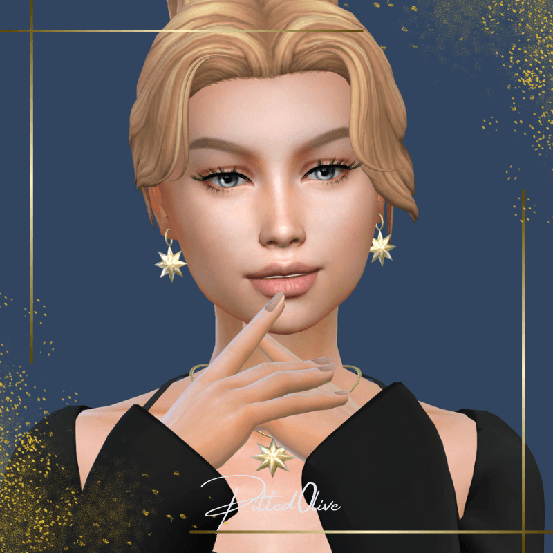 Bianca Earrings - The Sims 4 Create a Sim - CurseForge