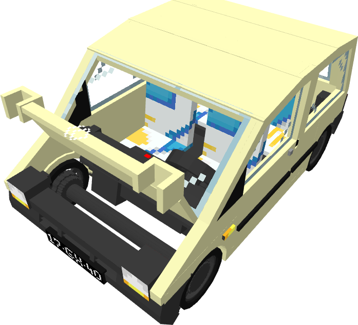 GX 4 - RENAULT TWINGO [Minecraft ADD-ON] Minecraft Texture Pack