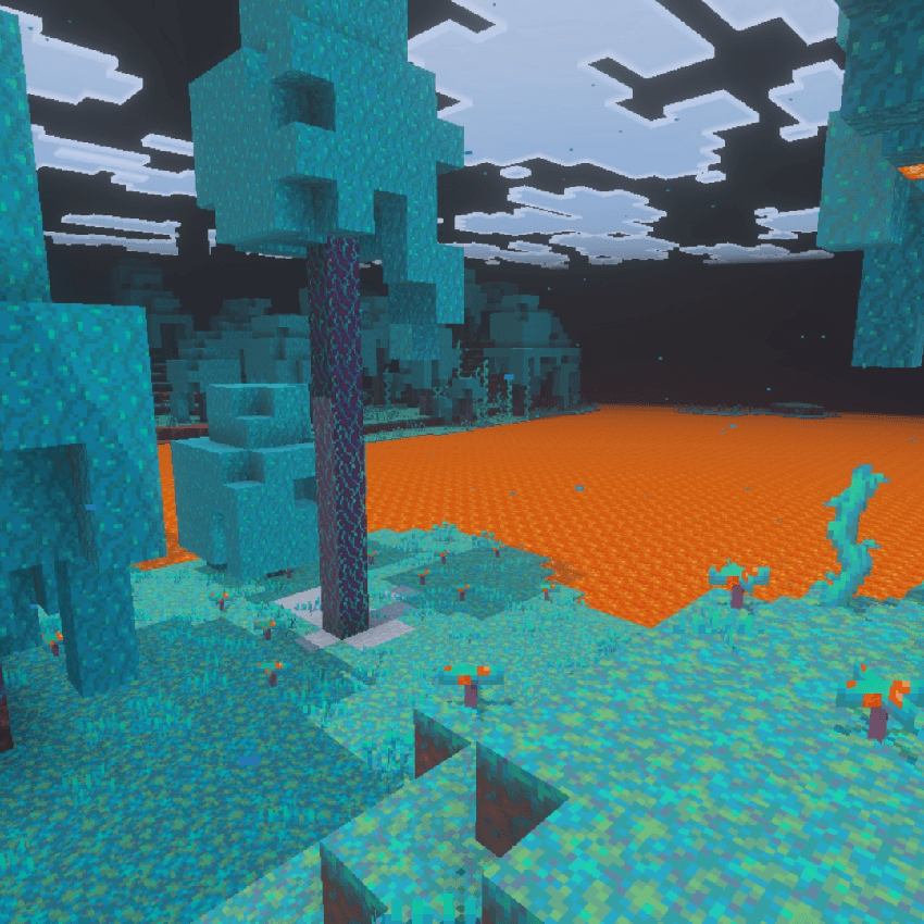 Warped Forest World #11 Minecraft Map