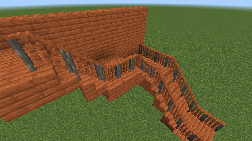 Wooden Railings - Minecraft Bedrock Addons - CurseForge