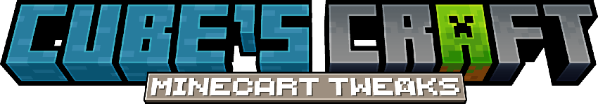 Cube's Craft - Minecart Tweaks - Minecraft Data Packs - CurseForge