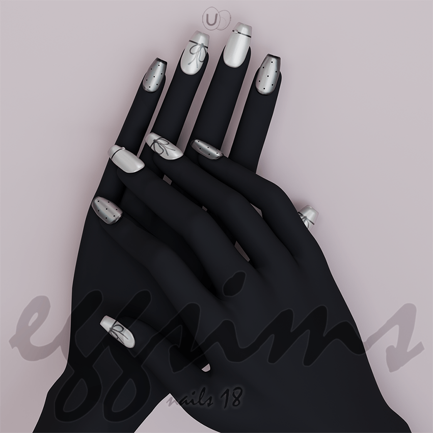 [EGGSIMS] nails 18 - The Sims 4 Create a Sim - CurseForge