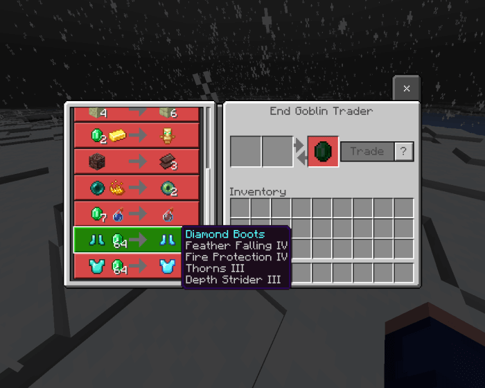 Goblins Traders Add-on Minecraft Texture Pack