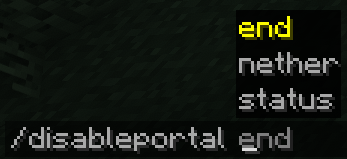 DisablePortal for Bukkit - Minecraft Bukkit Plugins - CurseForge