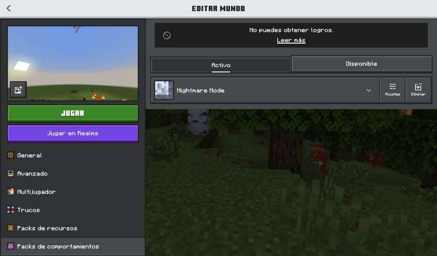Nightmare Mode - Minecraft Bedrock Addons - CurseForge