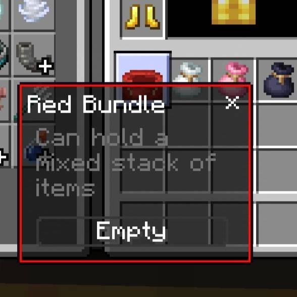 Colorful Bundle Tooltip - Minecraft Bedrock Texture Packs - CurseForge