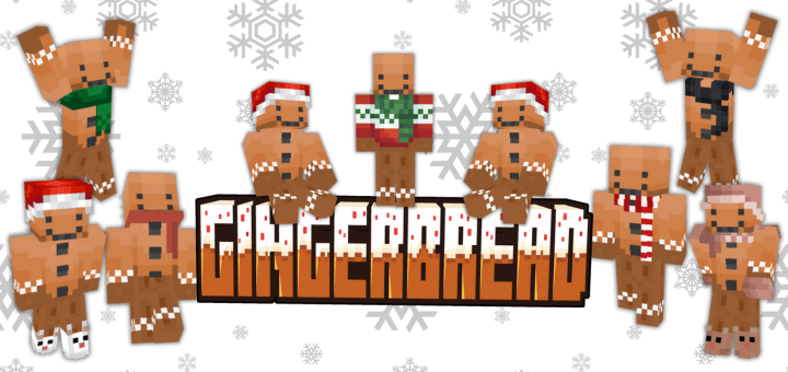 Gingerbread Skins - Minecraft Bedrock Skins - CurseForge