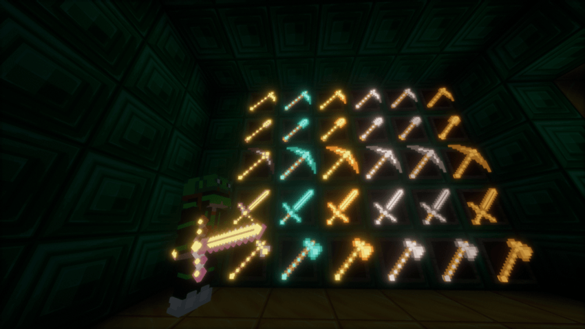 MrSwords & Tools 3D Glowing (Optifine/Continuity) - Minecraft Resource Packs - CurseForge