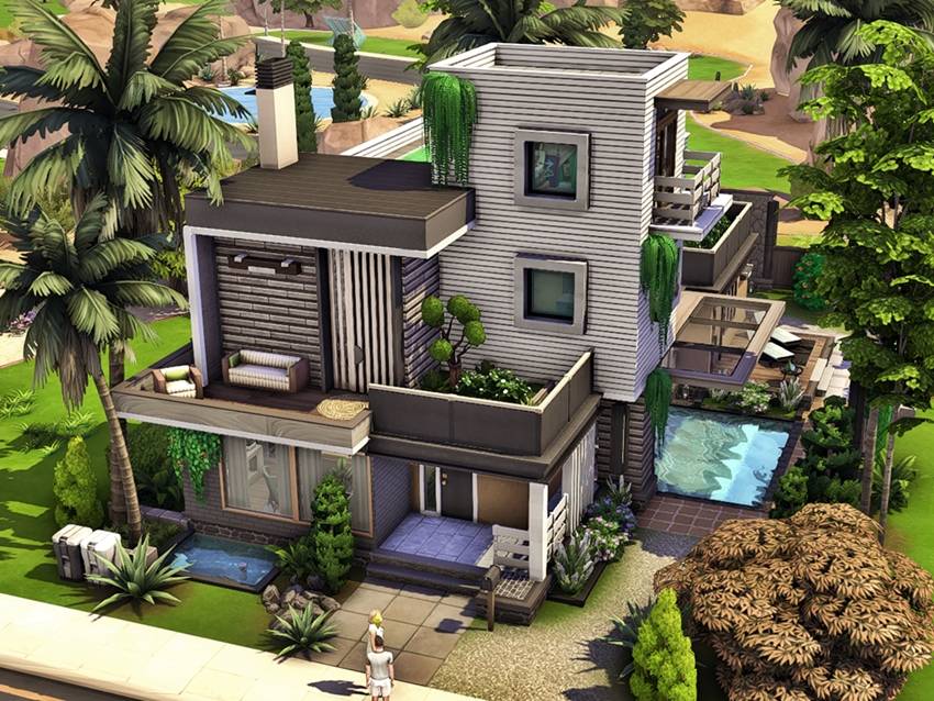 Oasis Cozy Home 1 - The Sims 4 Rooms / Lots - CurseForge