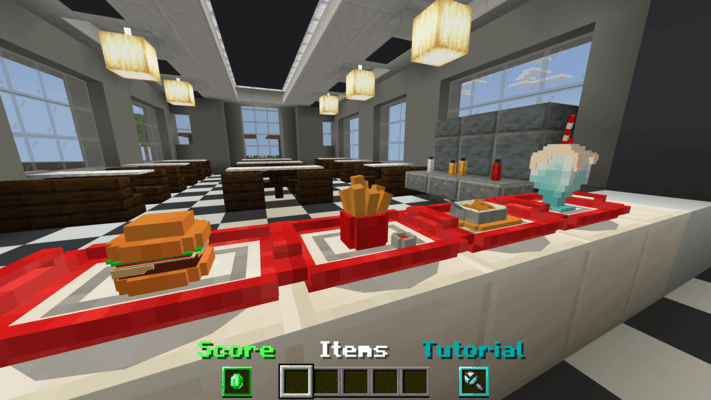 Food Simulation 2! [Fast Food] - Minecraft Bedrock Maps - CurseForge