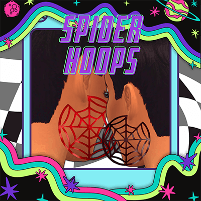 fayethegray - spider hoops - The Sims 4 Create a Sim - CurseForge