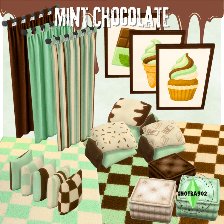 Mint Chocolate - The Sims 4 Build / Buy - CurseForge