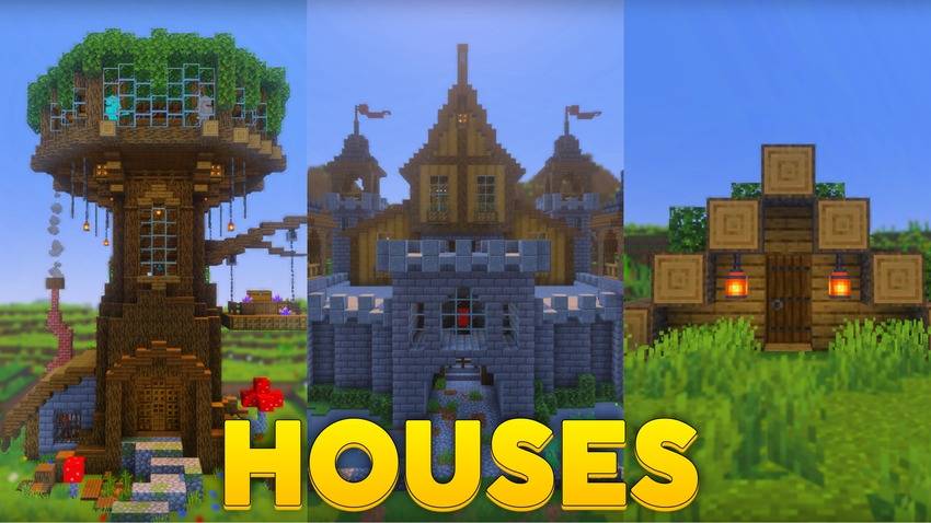 Structures In Just One Click - Minecraft Bedrock Addons - CurseForge