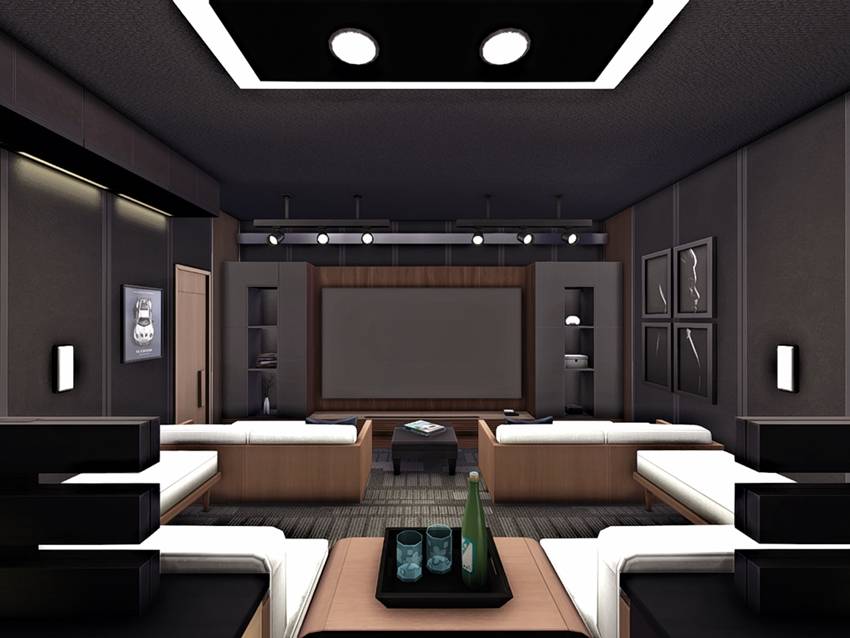 Install Modern Design - Home Theater 2 - The Sims 4 Mods - CurseForge