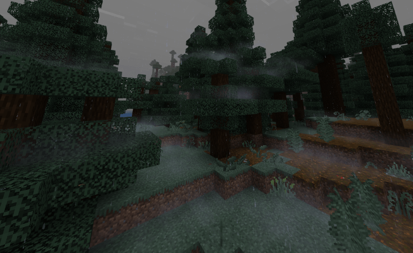 RAIN - La Nature Fragment - Minecraft Bedrock Texture Packs - CurseForge