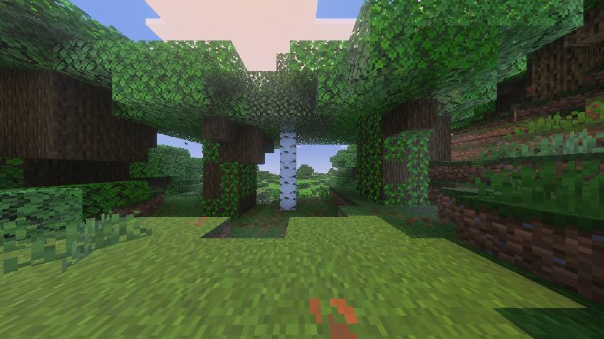 Taller Trees Add-on Minecraft Texture Pack
