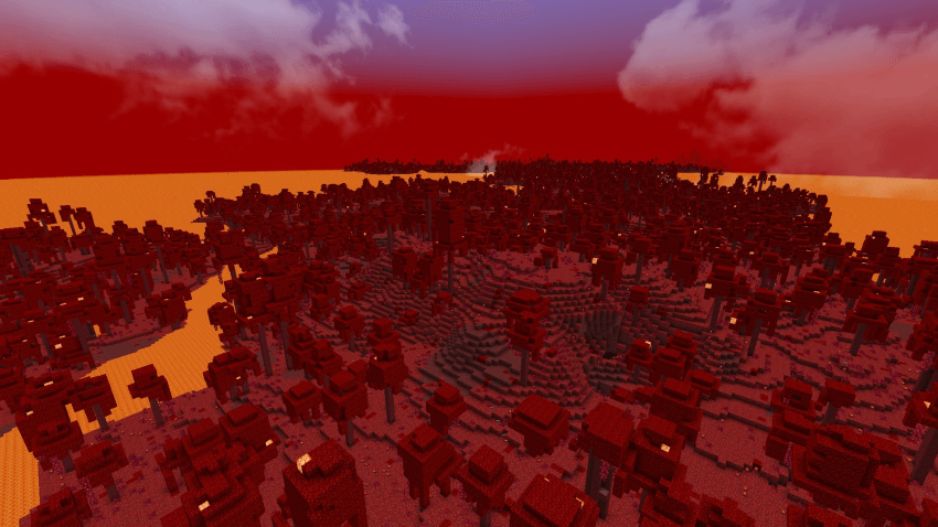 Nether Biome Survival - KeepInventory & Achievements Enabled - Minecraft Bedrock Maps - CurseForge