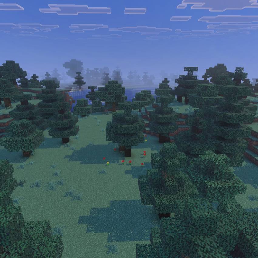 Spruce World [Infinite Biome] - Minecraft Bedrock Maps - CurseForge