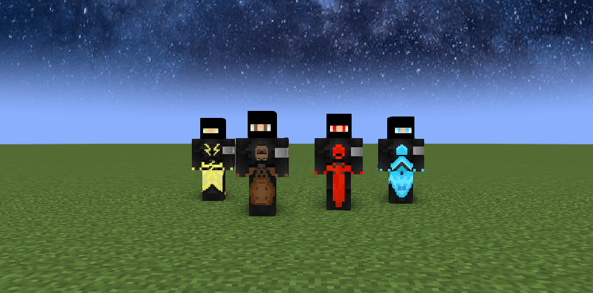 ELEMENTAL MASTER - Minecraft Bedrock Skins - CurseForge