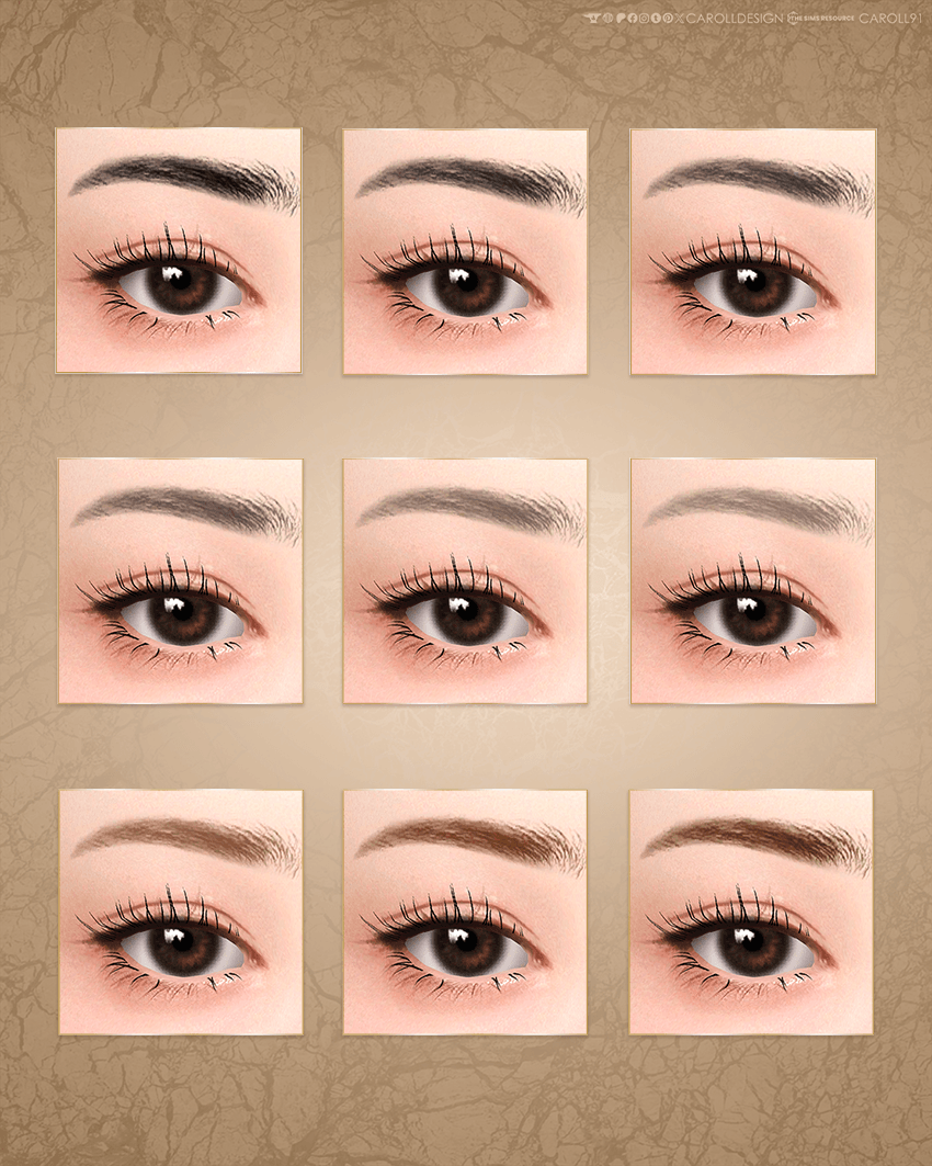 Brows 72 HQ - The Sims 4 Create a Sim - CurseForge