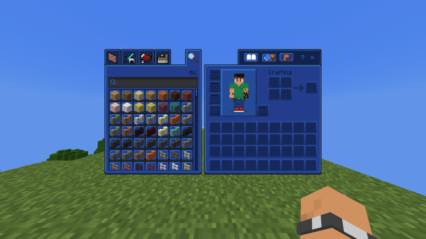 Lapis Lazuli UI Pack - Minecraft Bedrock Texture Packs - CurseForge