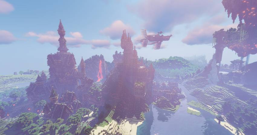 Fantasy Medieval City Minecraft