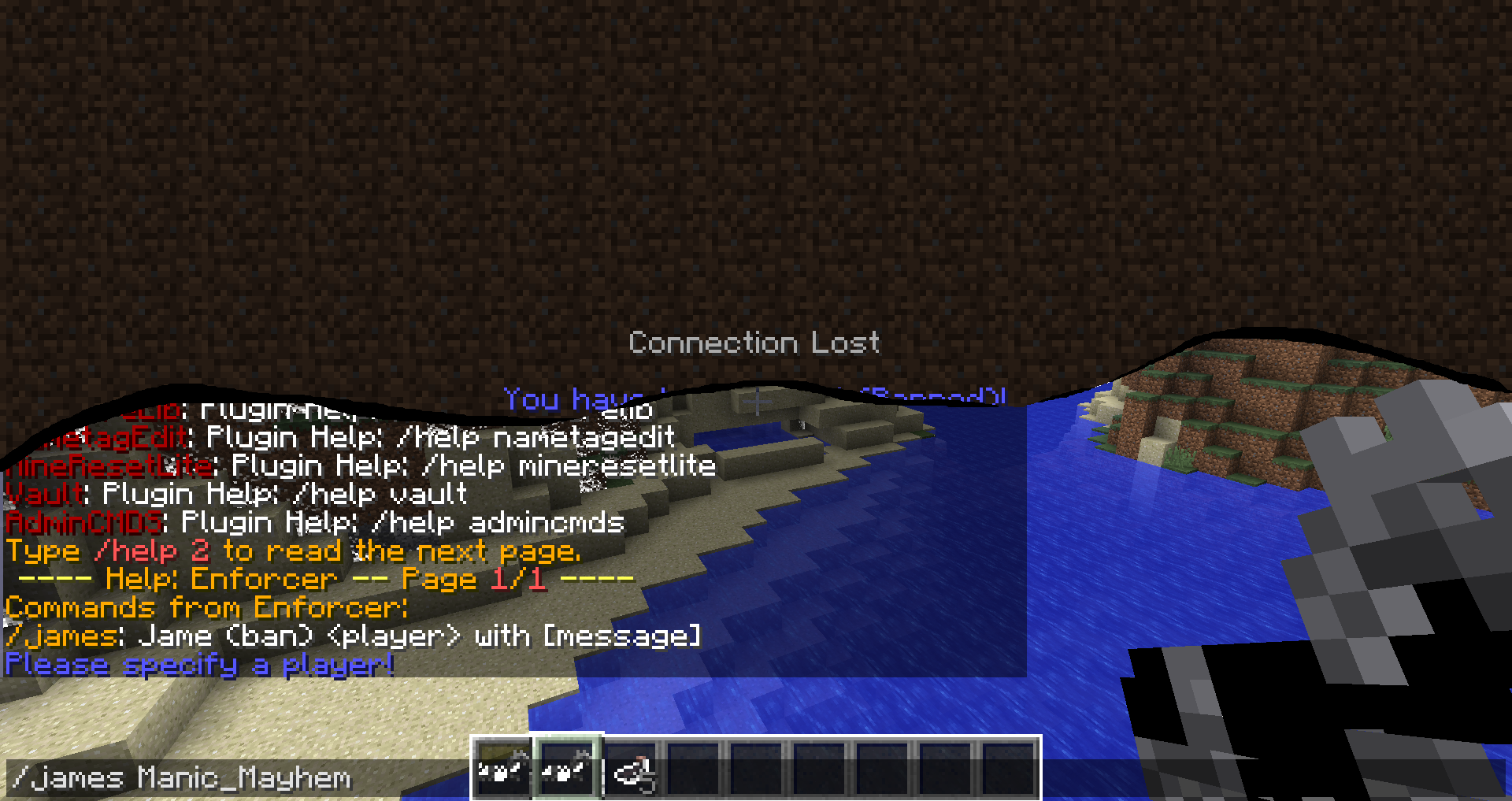 Jamed (Banned) - Bukkit Plugins - Minecraft - CurseForge