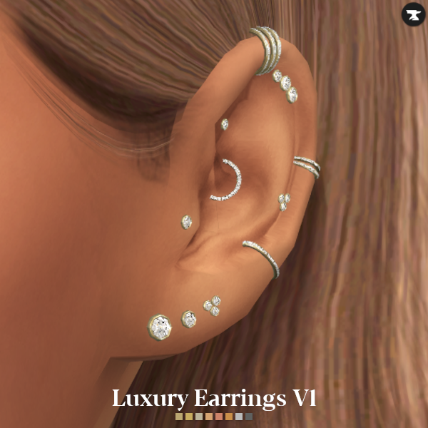 Luxury Earrings V1 - Christopher067 - Files - The Sims 4 Create a Sim ...