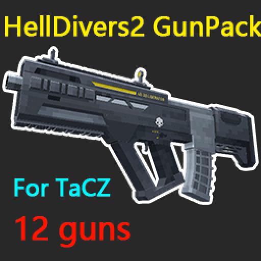 [TaCZ]Hell Divers2 Gun Pack